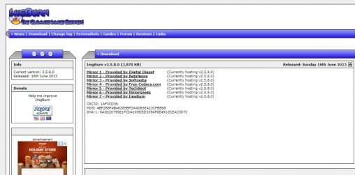 DVDプレスの日本ビデオサービス・ディスクズ Blu-ray、CD、DVDプレスならお任せ » ImgBurnでデータCD（DVD）をつくる方法